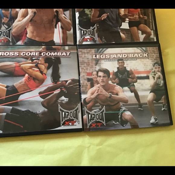 Tapout | Other | Tapout Xt Workout Set Set Of Four Great Dvds | Poshmark